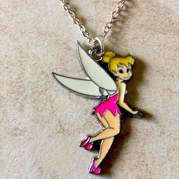 Accessories | Tinker Bell Metal Charm With 18 Chain | Poshmark